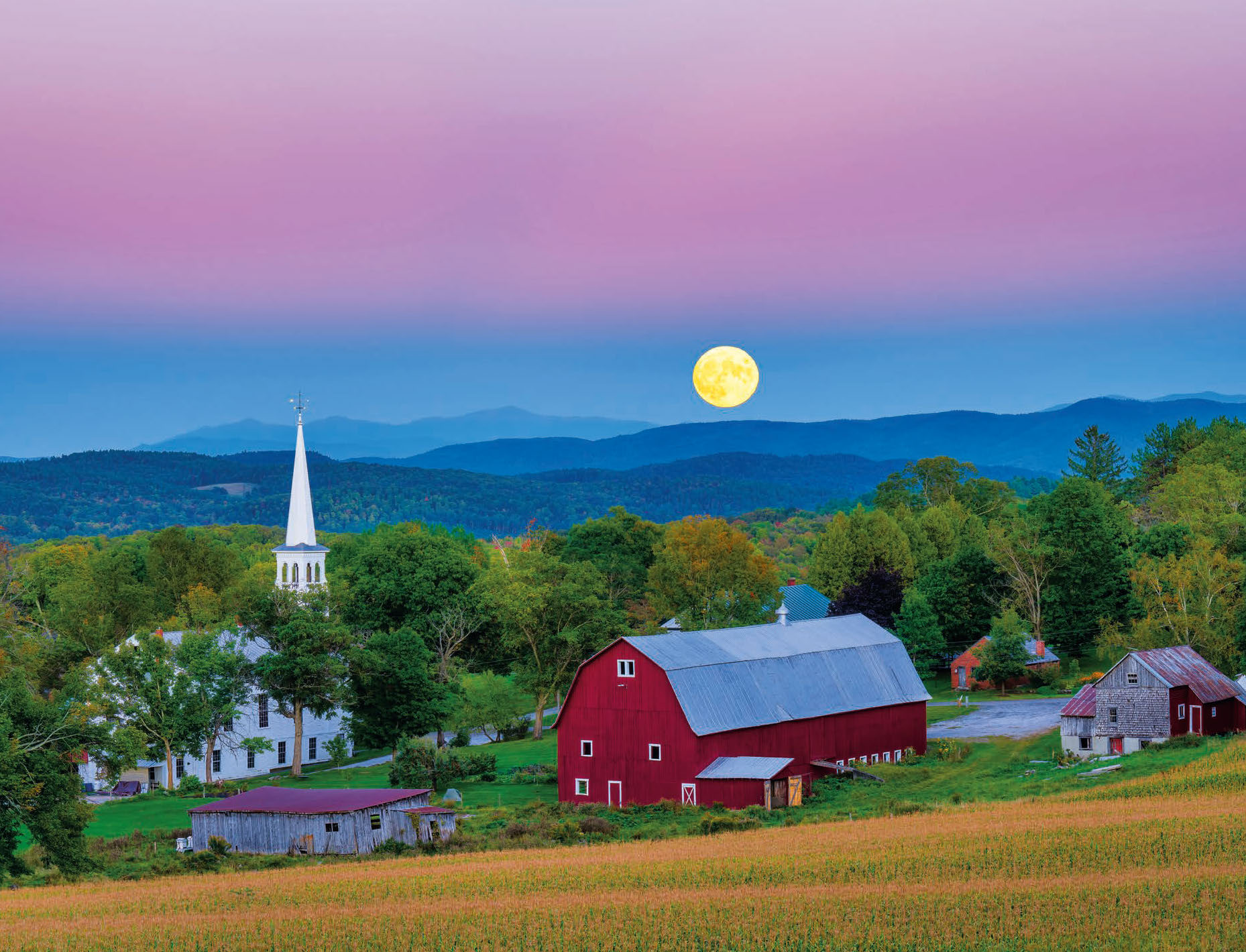 New England Calendar | Eastern Illustrating